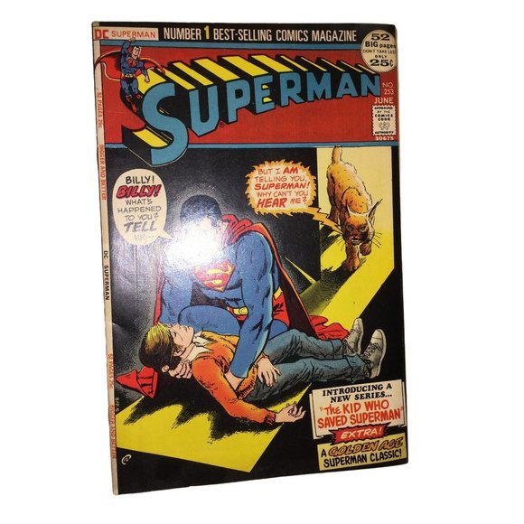 DC Comics | Other | Superman No 253 June 972 The Kid Who Saved Superman ...